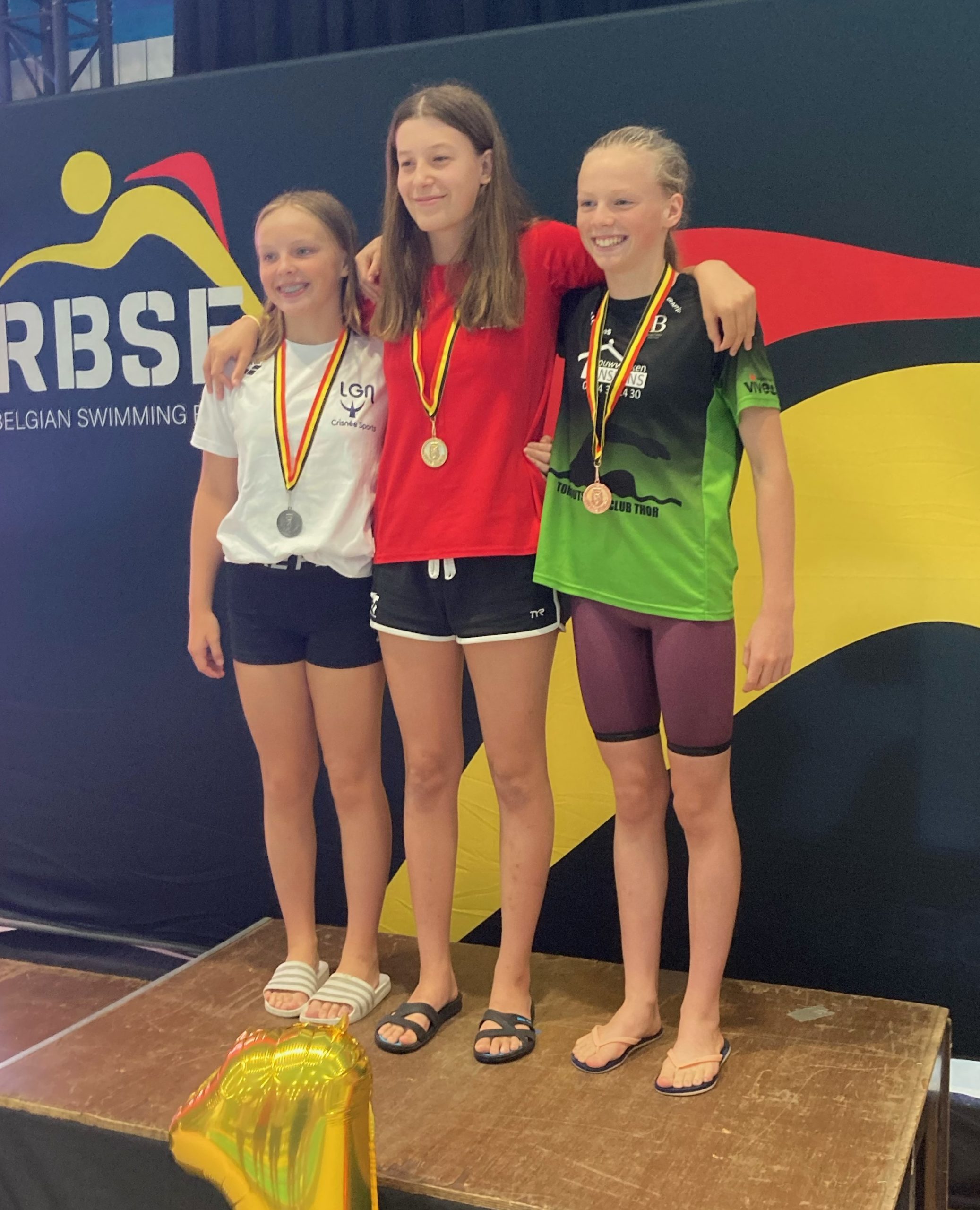 Clémence Bajot double championne de Belgique – Liège Natation: une ...