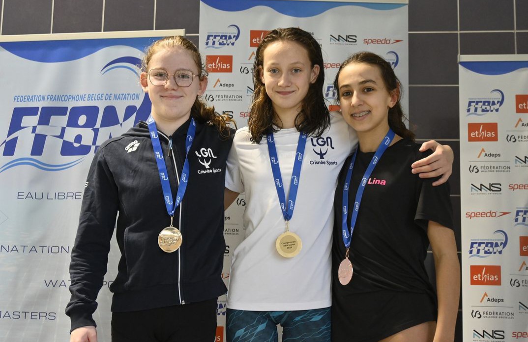 31 médailles aux Championnats Francophones – Liège Natation: une ...